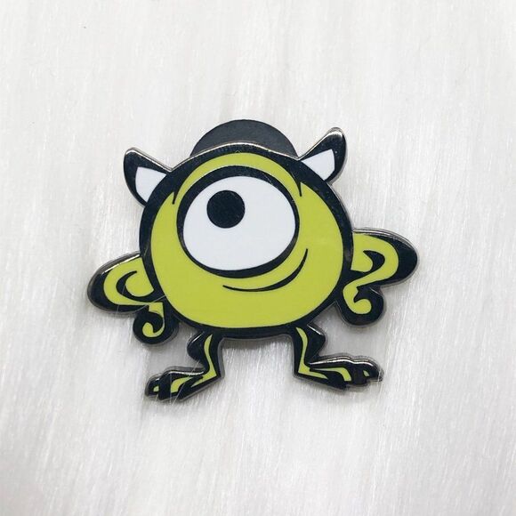 Disney | Jewelry | 525 Disney Cutie Characters Monsters Inc Mike Pin ...